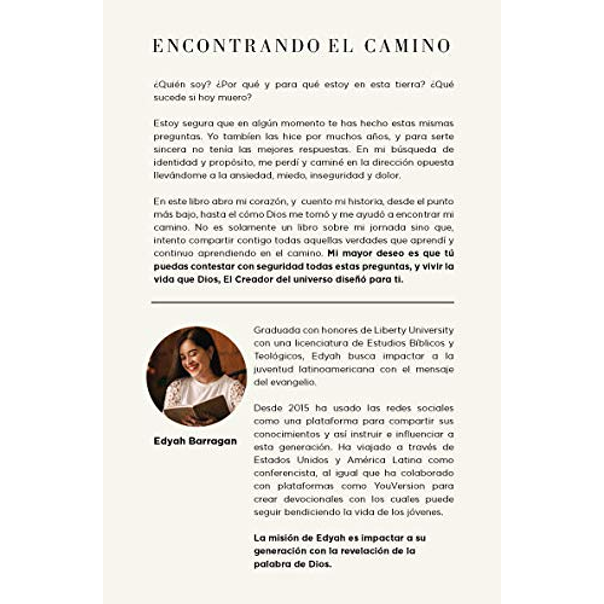 Encontrando el camino | Edyah Barragan