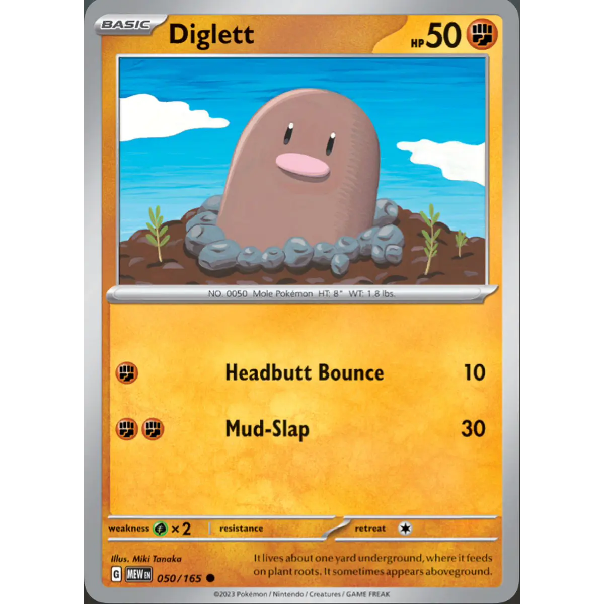 Diglett [050/165]