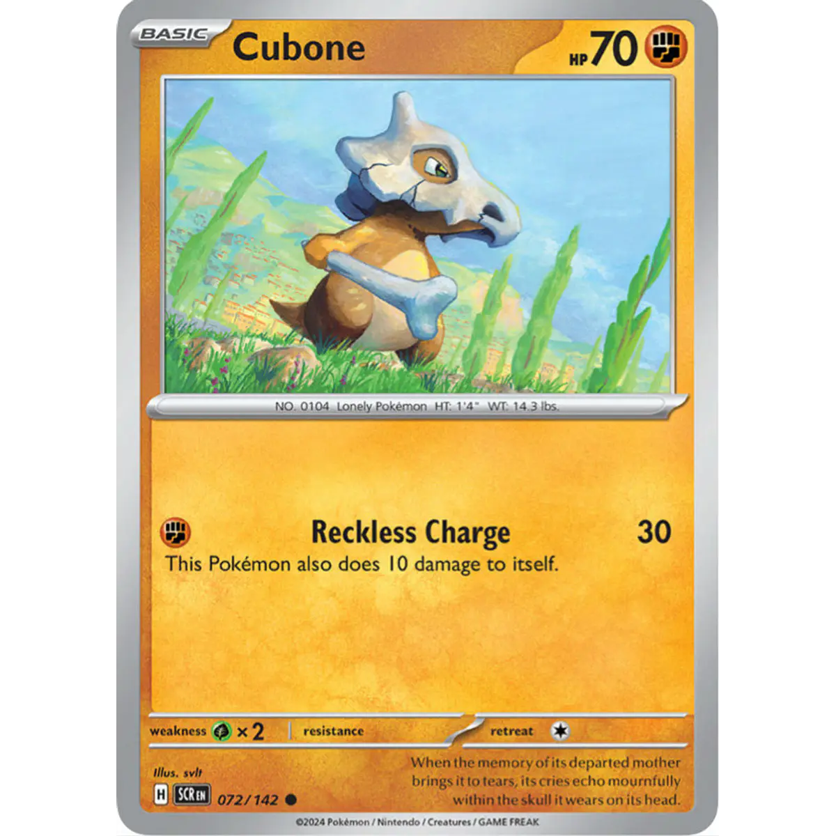 Cubone [072/142]