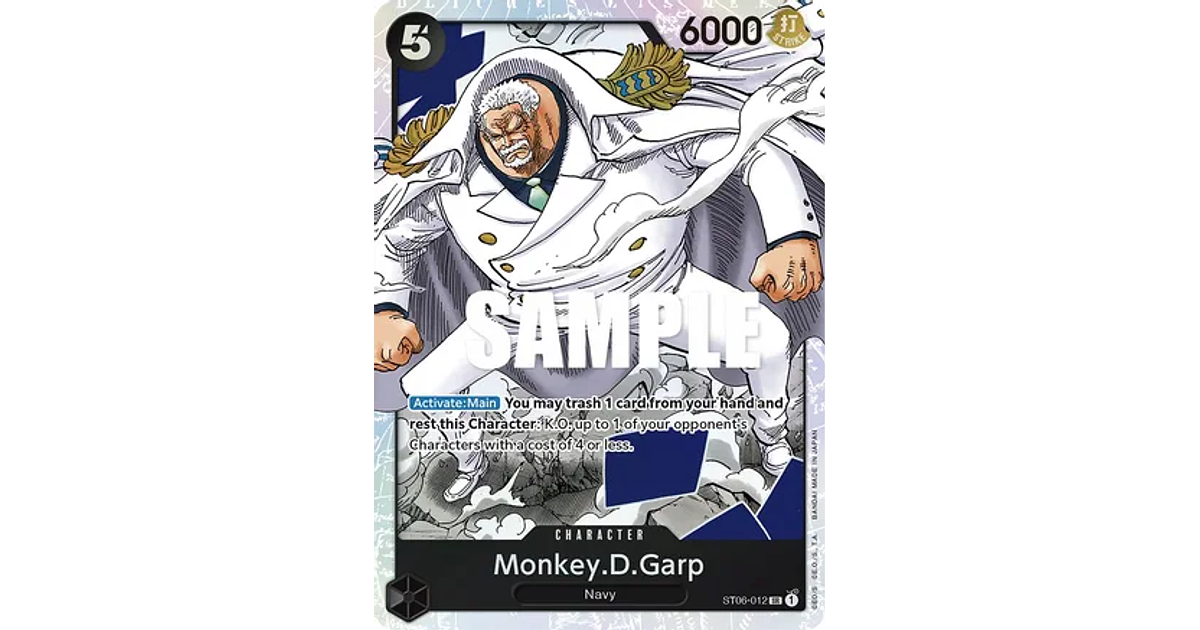 1006012 ST06-012 Monkey.D.Garp