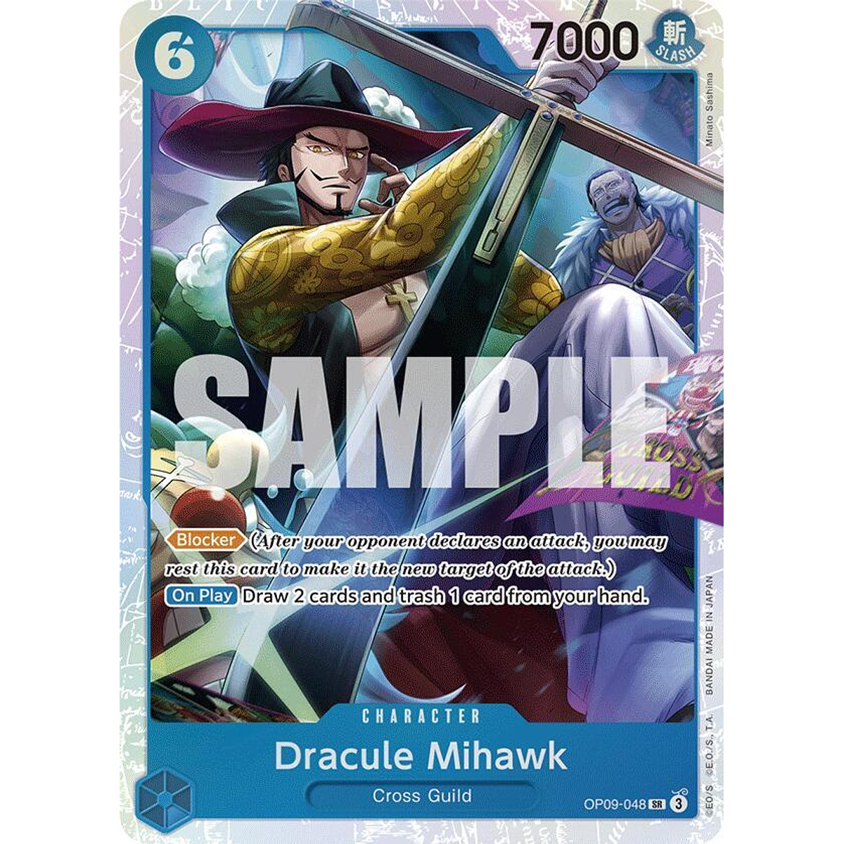009048 OP09-048 Dracule Mihawk