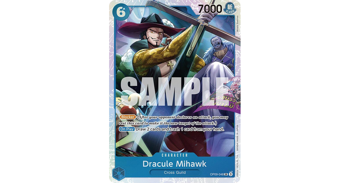 009048 OP09-048 Dracule Mihawk