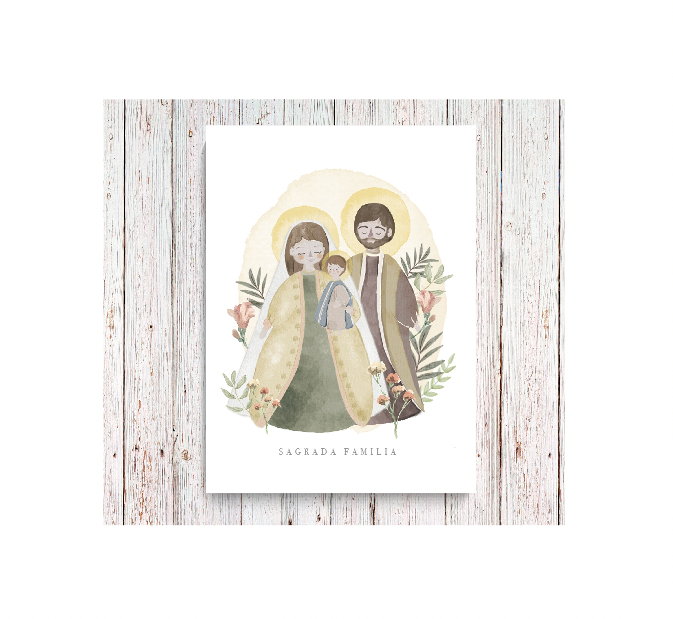 Santito Virgen María Rosa