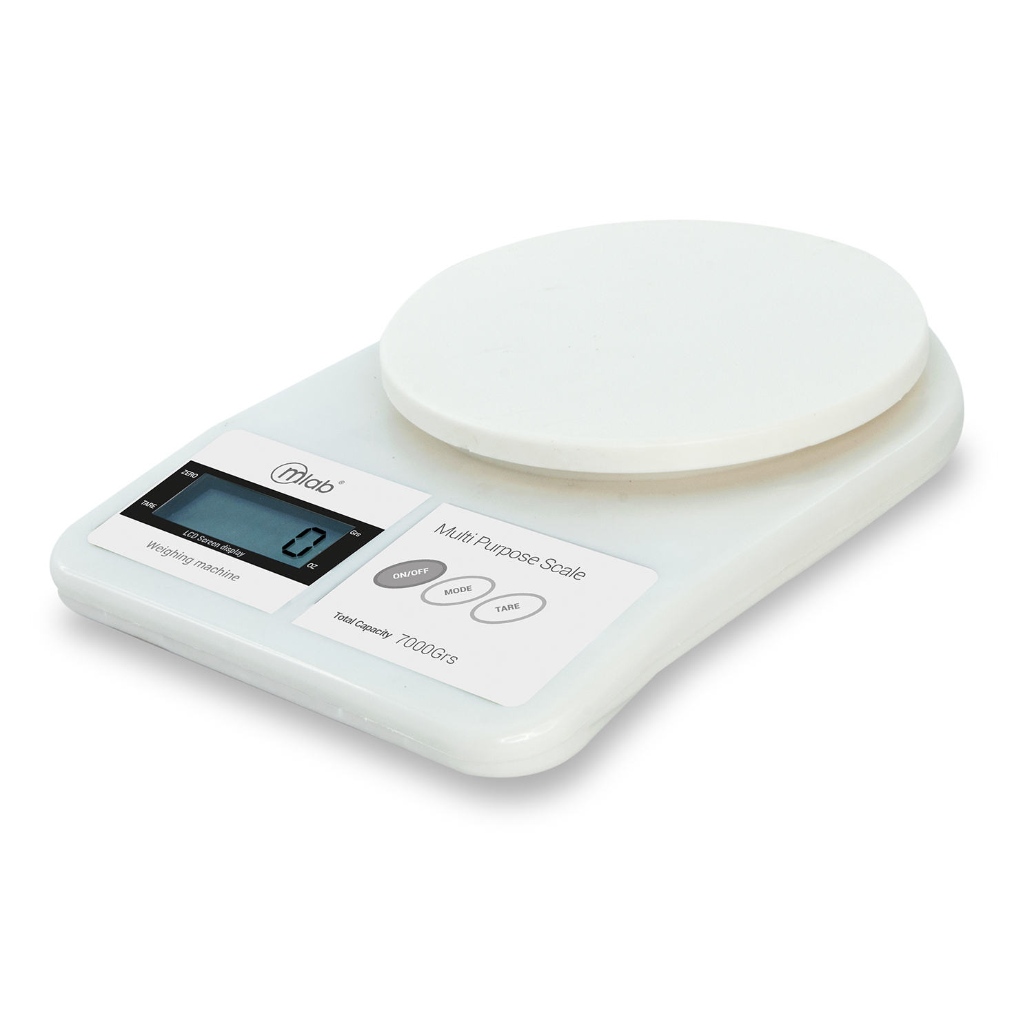 Pesa Balanza De Cocina Multiuso Mlab 7kg Por Mayor