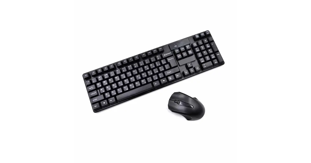 Kit Combo Teclado y Mouse Inalámbricos TJ-808 Por Mayor