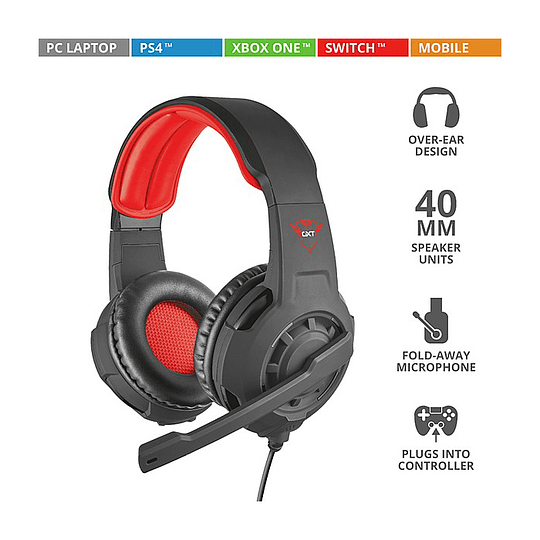 Audifonos Gamer Trust Gtx 310 Radius 7.1 Por Mayor