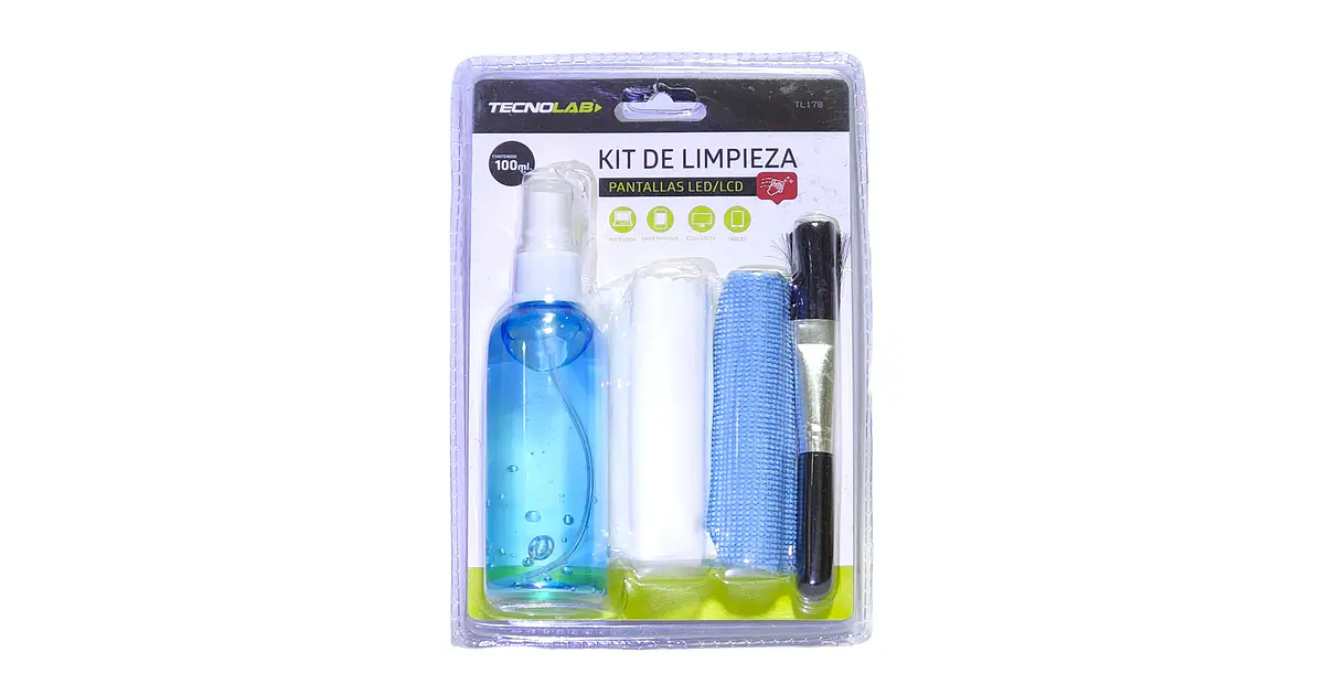 Kit De Limpieza 4 en 1 Tecnolab TL170 Led LCD 100ml Al Mayor