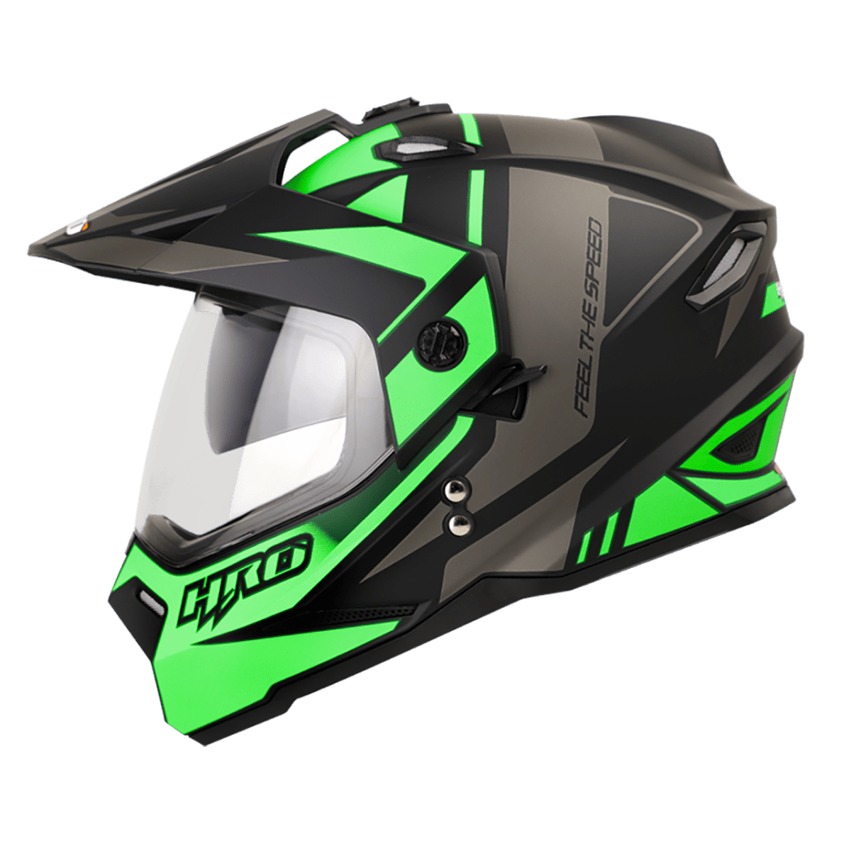 Casco moto hro mx-330dv guider vd.n tr multipropósito