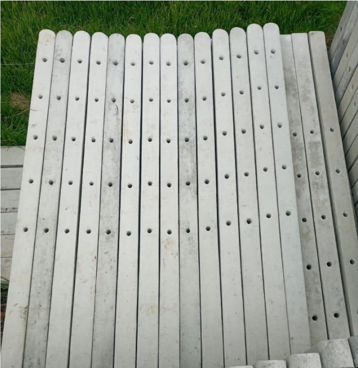 Poste de concreto recto de 2.10x10x10