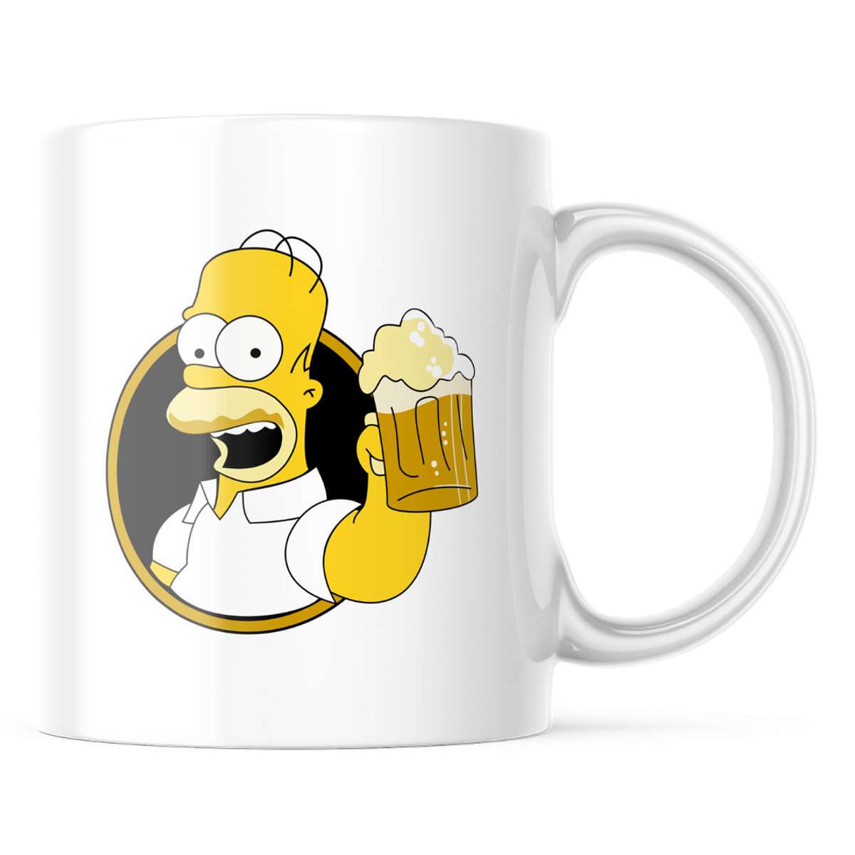 Taza - Los Simpsons - Homero's Beer 2