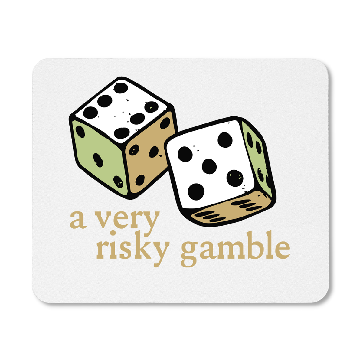 Mouse Pad - The Inheritance Games - A Very Risky Gamble