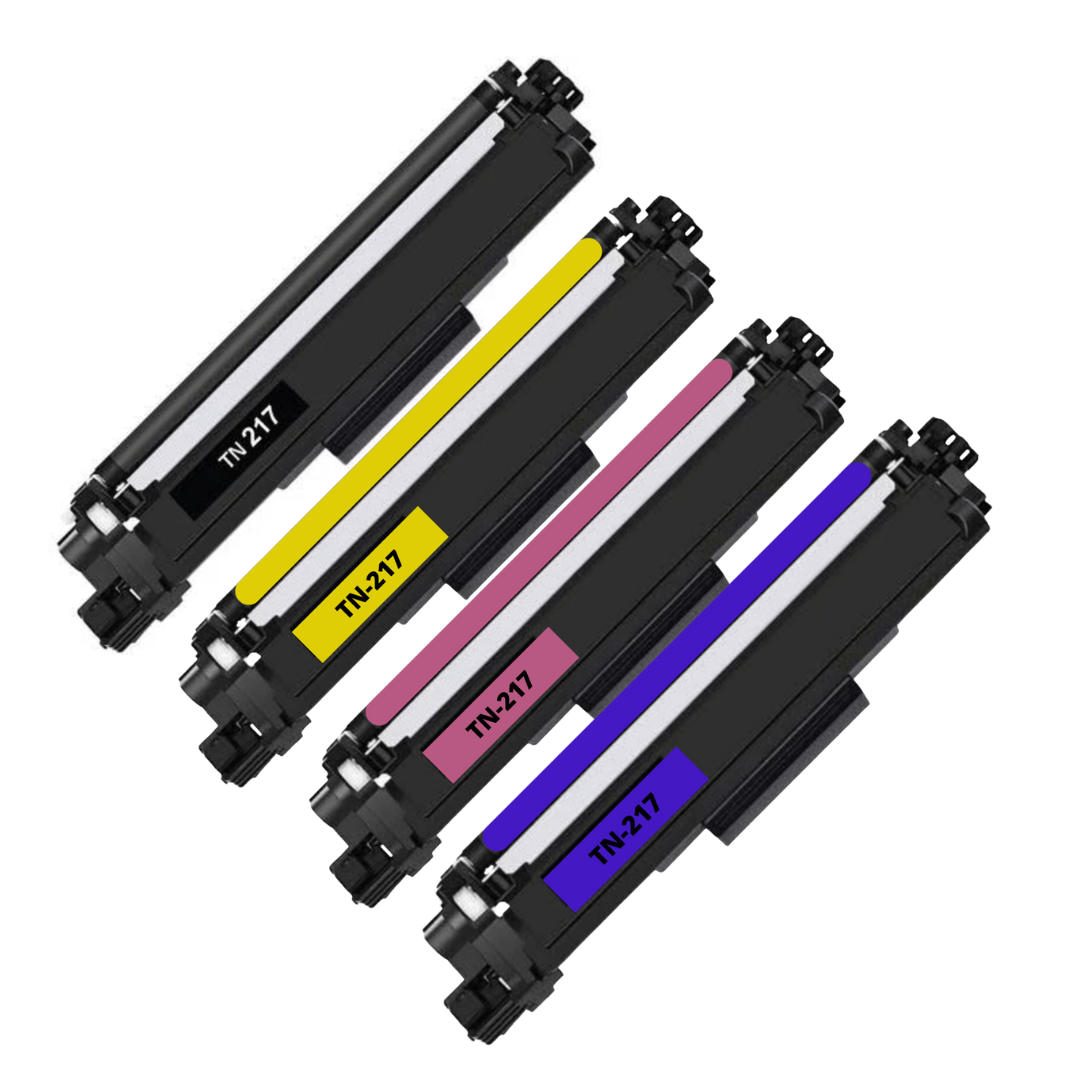 Pack 4 Toner Tn217-tn213 Alternativos Alto rendimiento