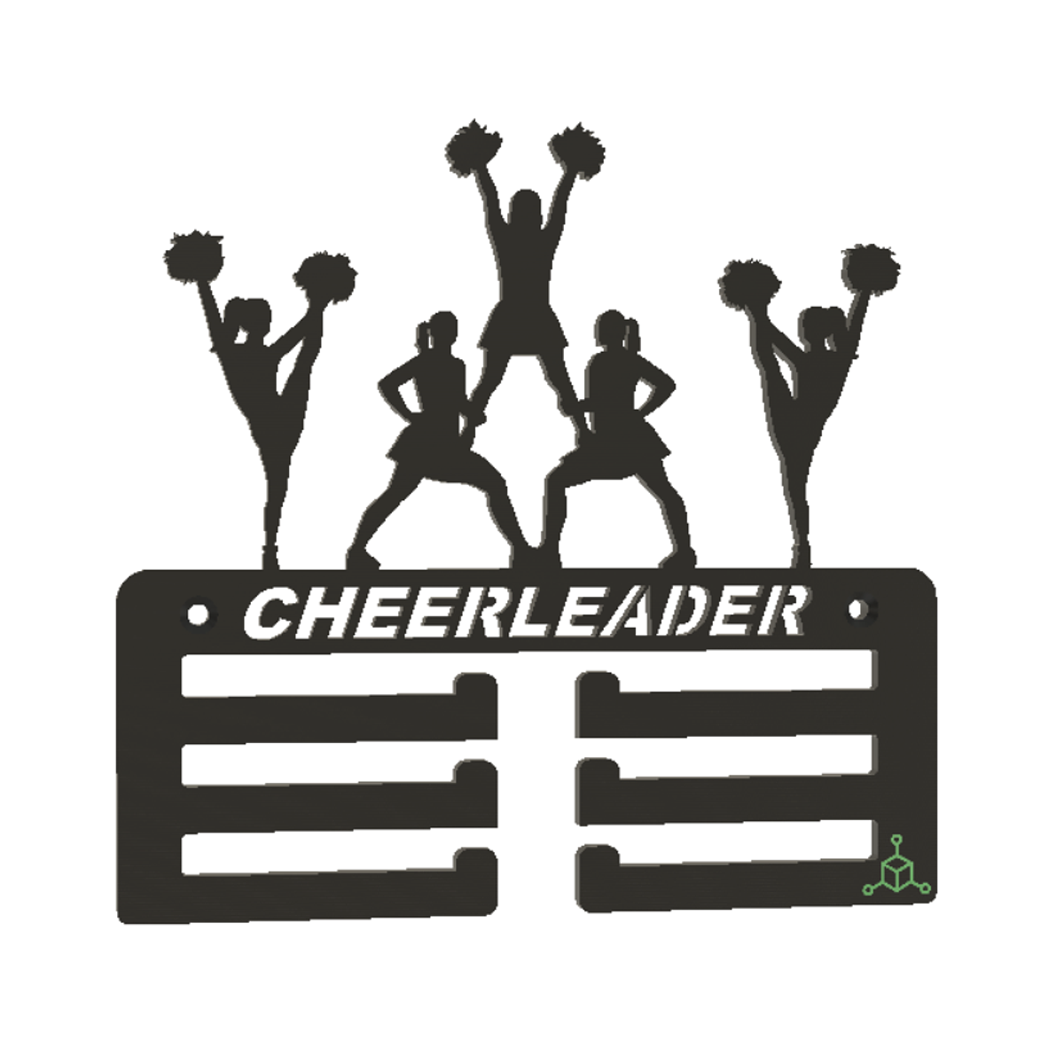 MEDALLERO CHEERLEADER COLGADOR PARA MEDALLAS DE ANIMADOPRAS