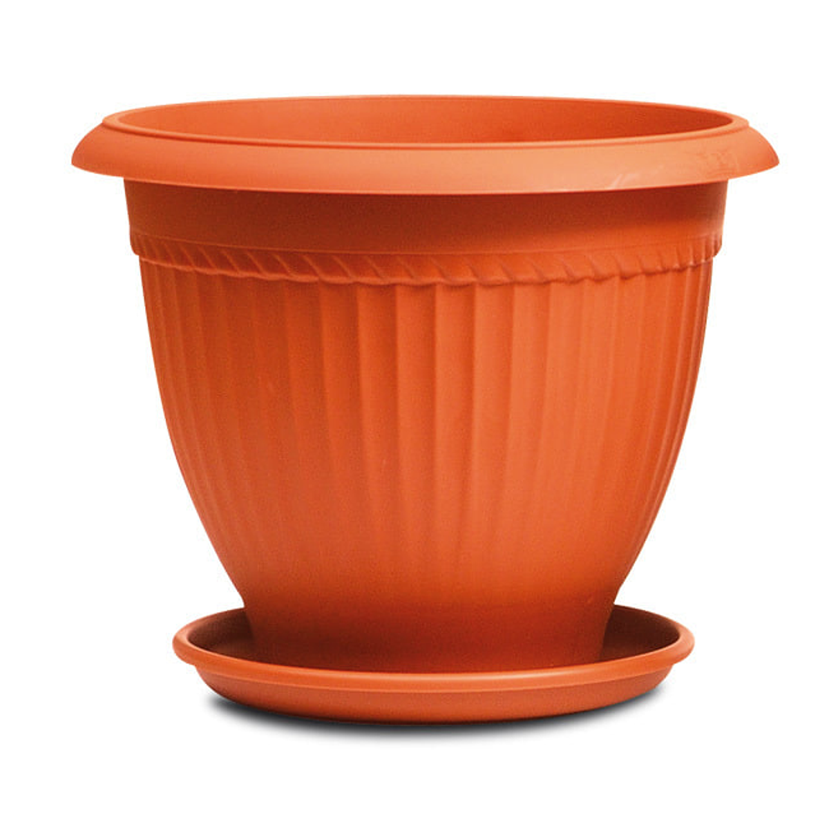 maceta Palmeto #02 con base | Reyplast