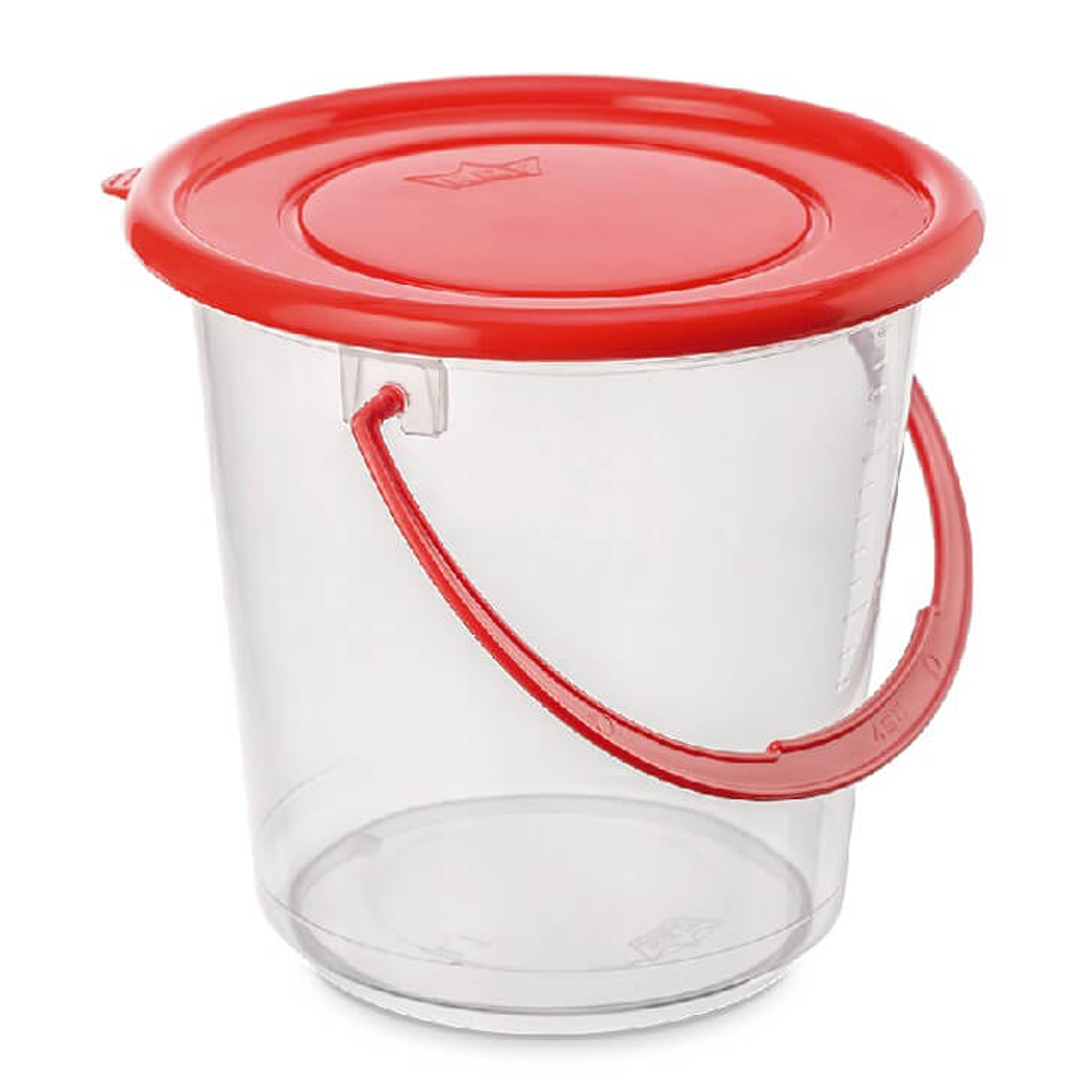 BALDE 1 L C/TAPA Y ASA PLÁSTICA