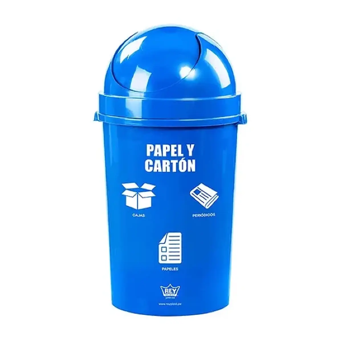 Papelera Ecológica con Logo Cosmos - Productos Reyplast