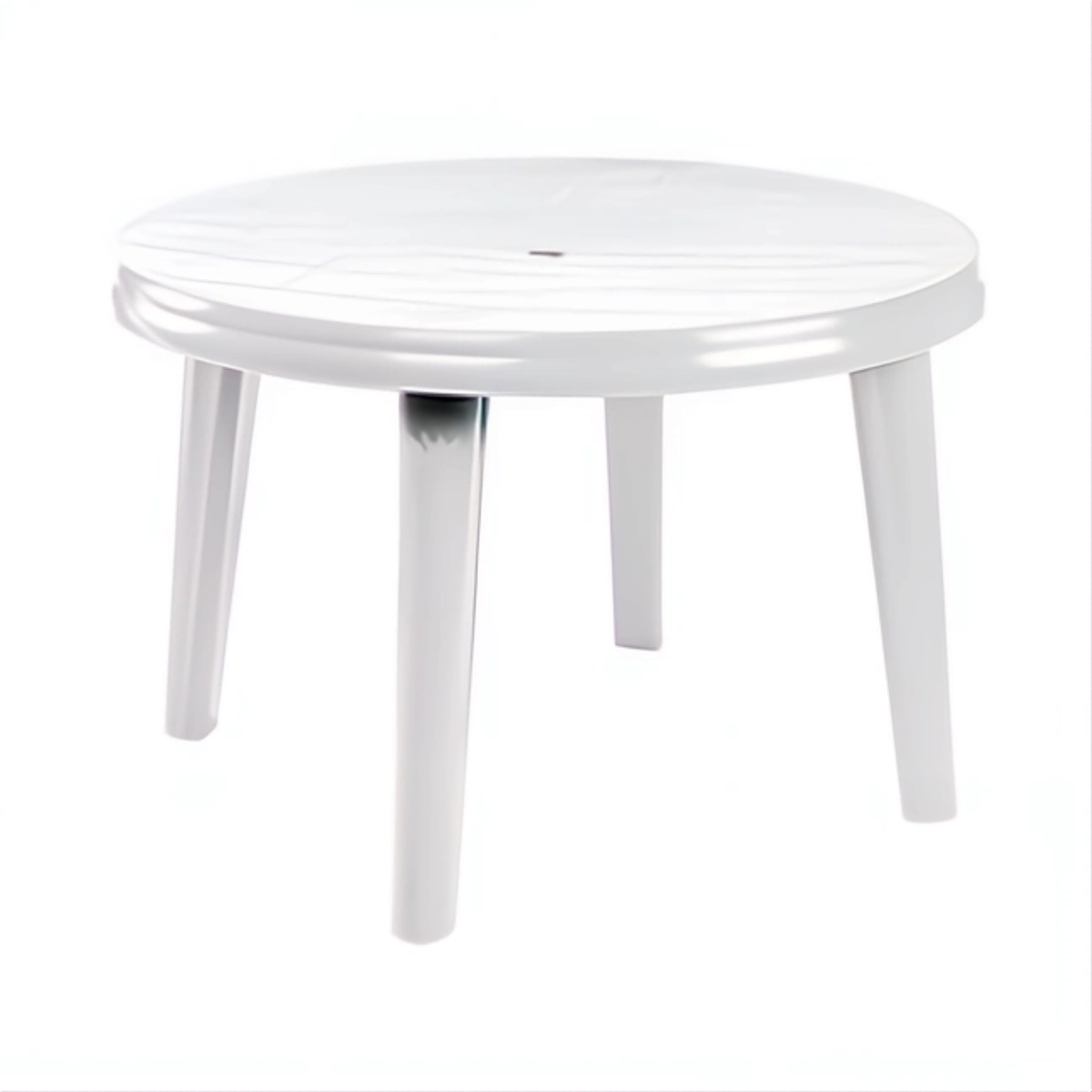 Reyplast - Mesa Redonda Familiar 110 Blanca | Productos Rey