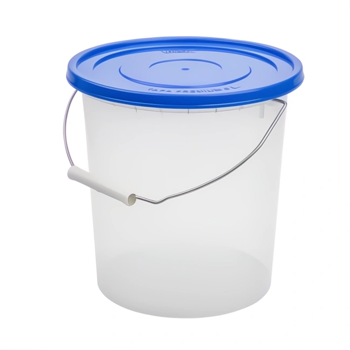 Balde Premium 4 L C/ Tapa Y Asa De Metal