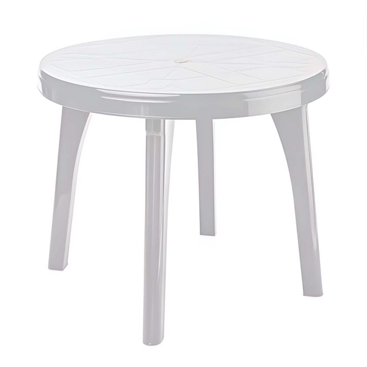 Mesa Redonda Andrea 90 Blanca - Productos Rey