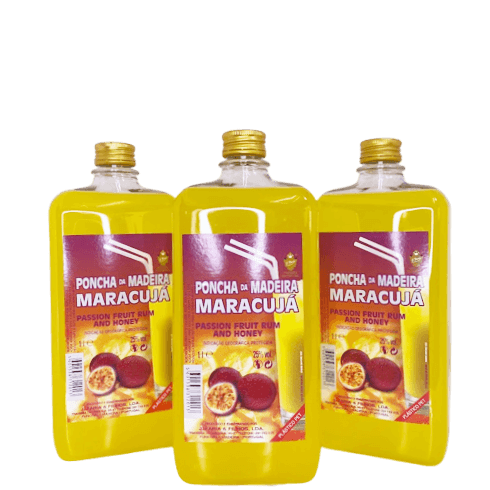 Poncha da Madeira de Maracujá