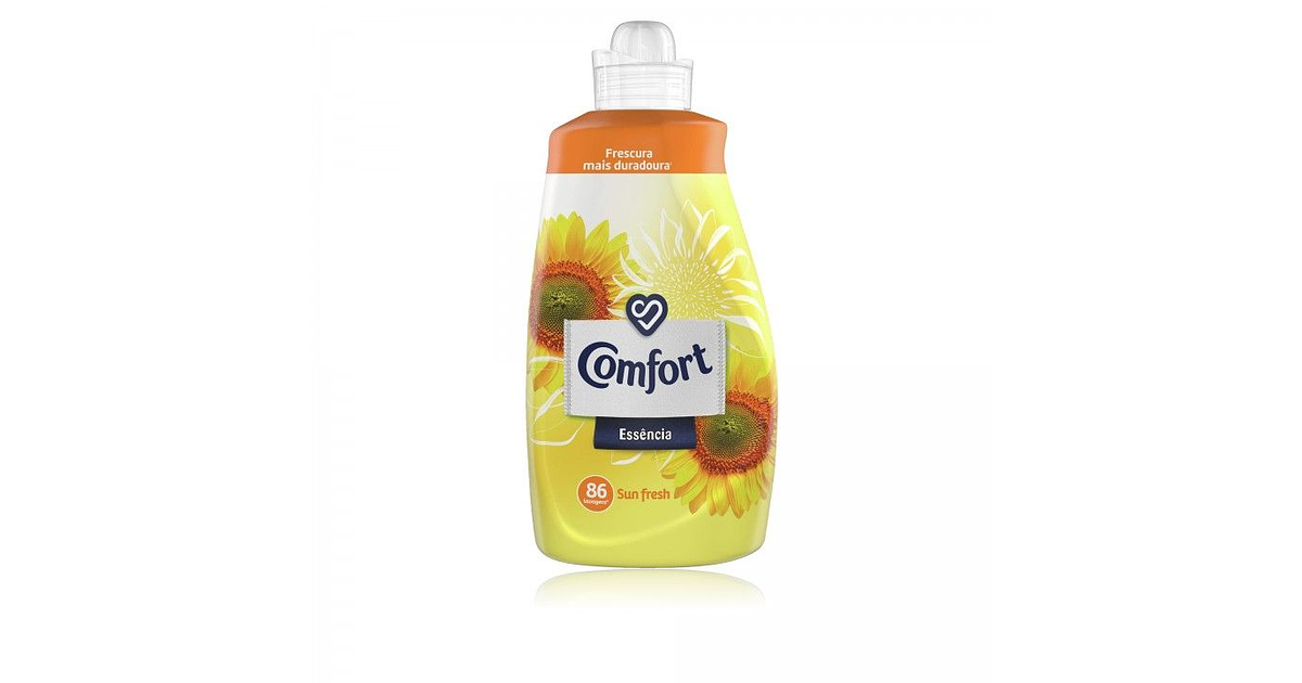 Comfort Amaciador Roupa Essência Sunfresh 86 Doses 1,892 L