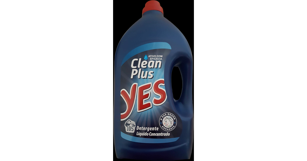 detergente da roupa yes clean plus 105 doses