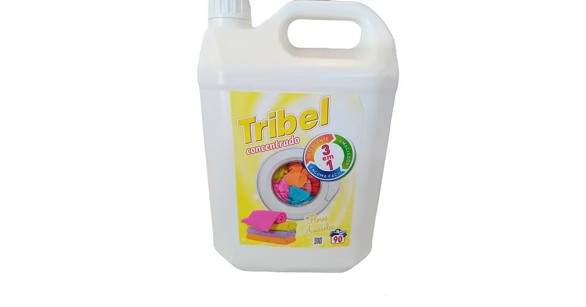tribel concentrado 3 em 1 flores amarelas