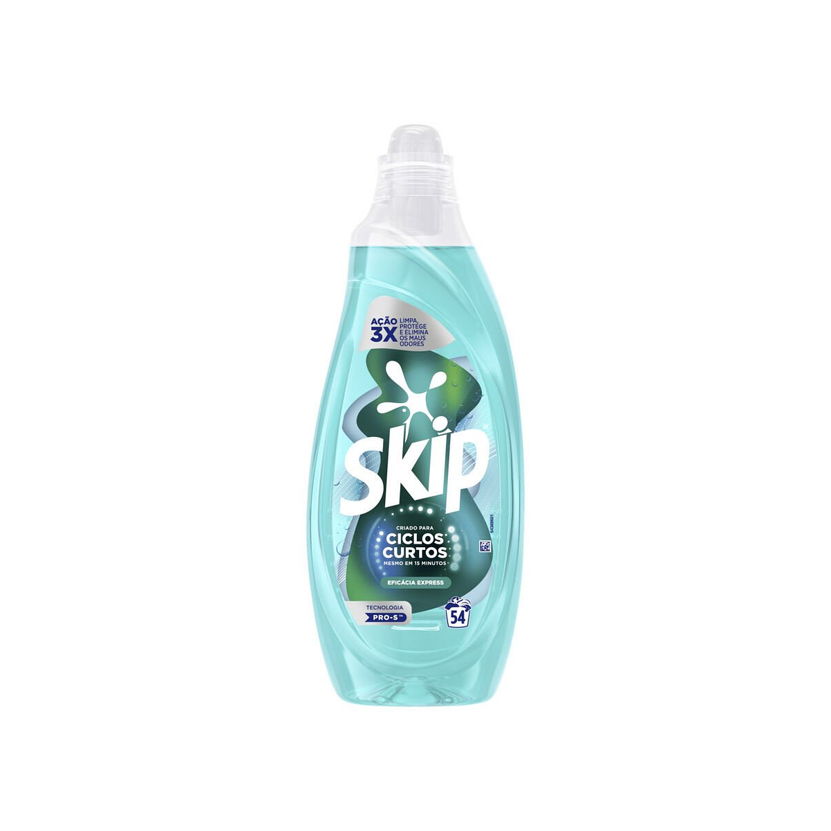 detergente roupa máquina líquido skip ciclos curtos eficácia | produtos ...