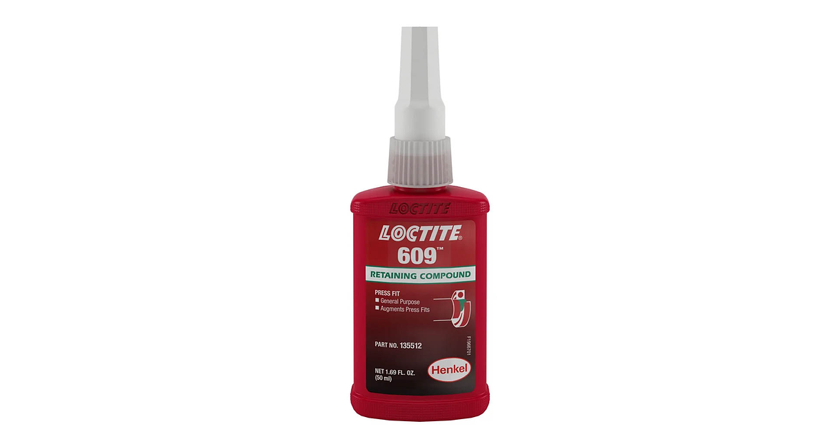 LOCTITE 609 FIJACIÓN DE PARTES CILINDRICAS VERDE 50 ML