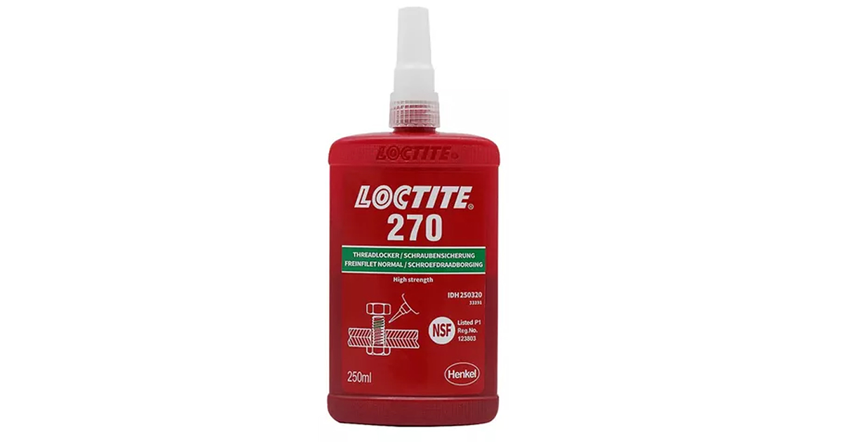 TRABA PERNOS LOCTITE 270 VERDE 250 ML