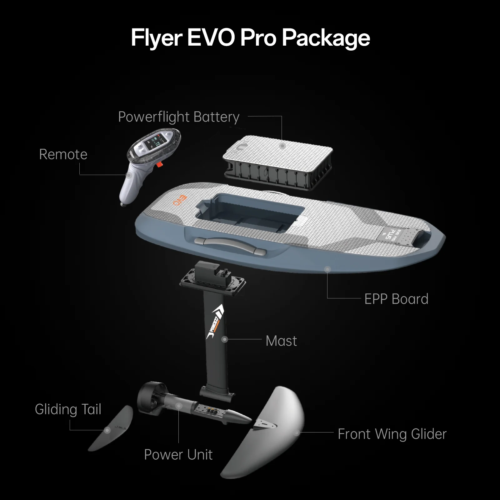 Efoil WAYDOO Flyer EVO / e-Foil