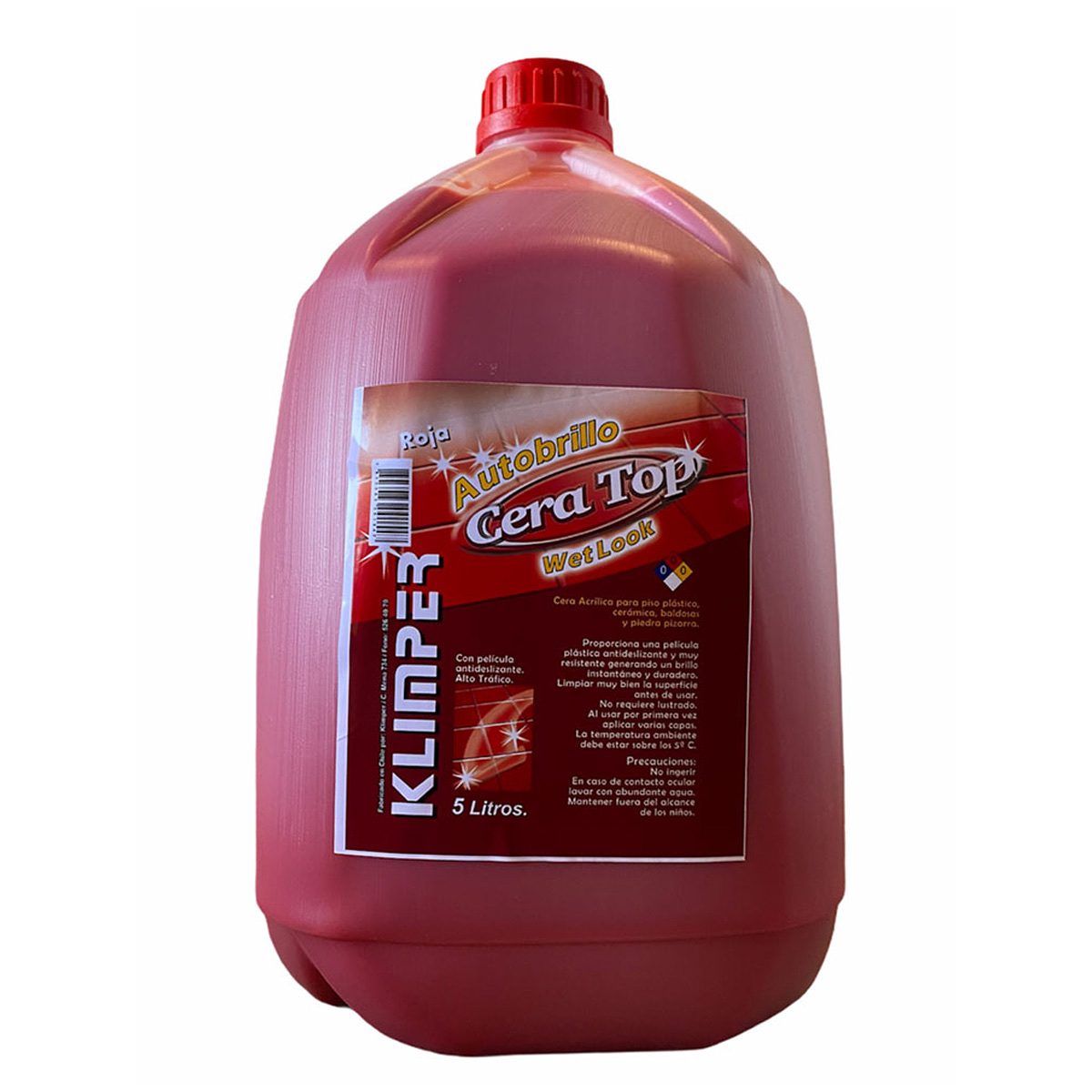 Cera Autobrillo TOP Roja 5 Litros - Prosec