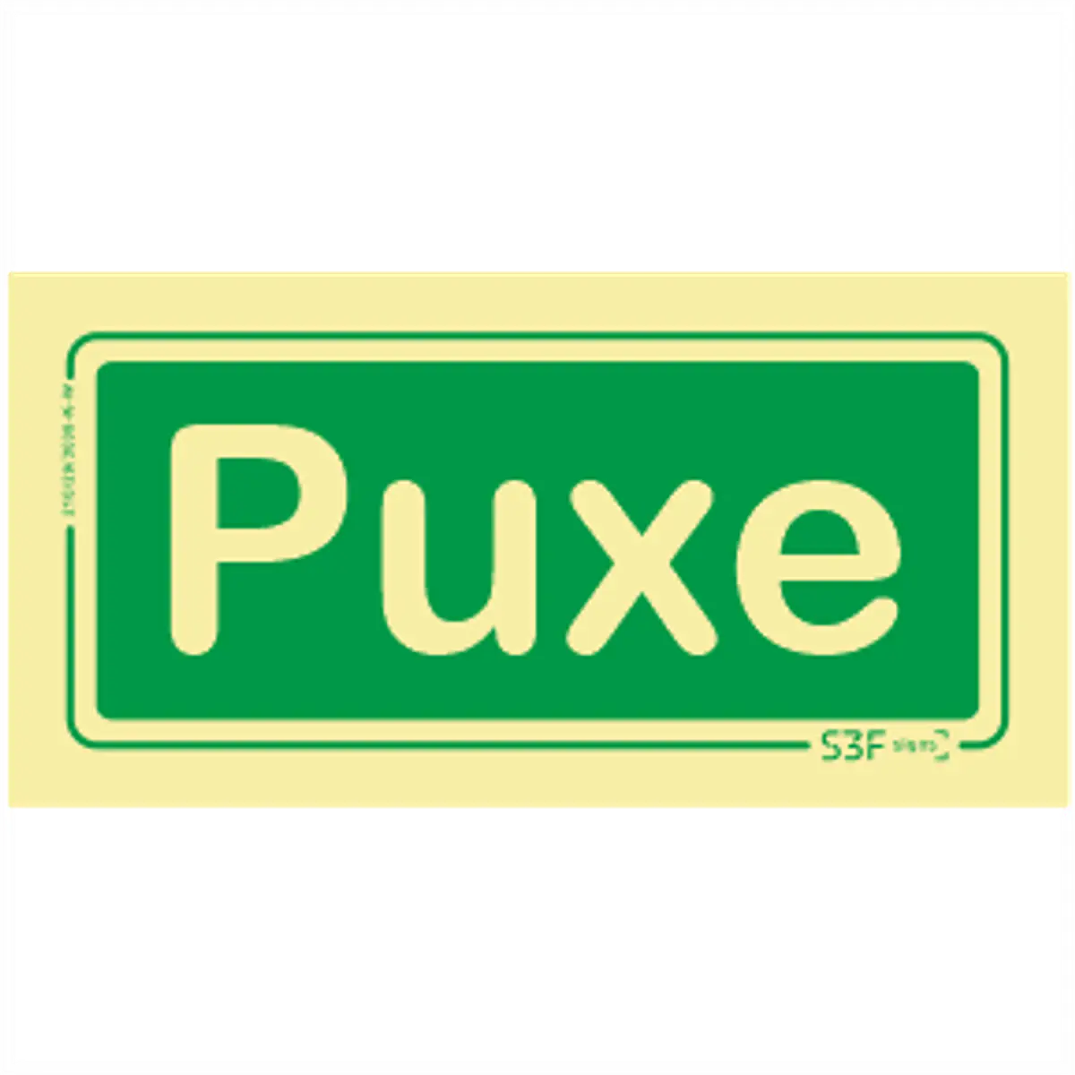 Sinal de Emergência Puxe