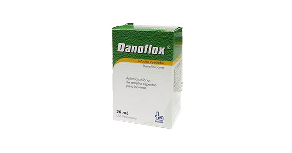 Danoflox Antibiotico Inyectable Bovinos 20Ml