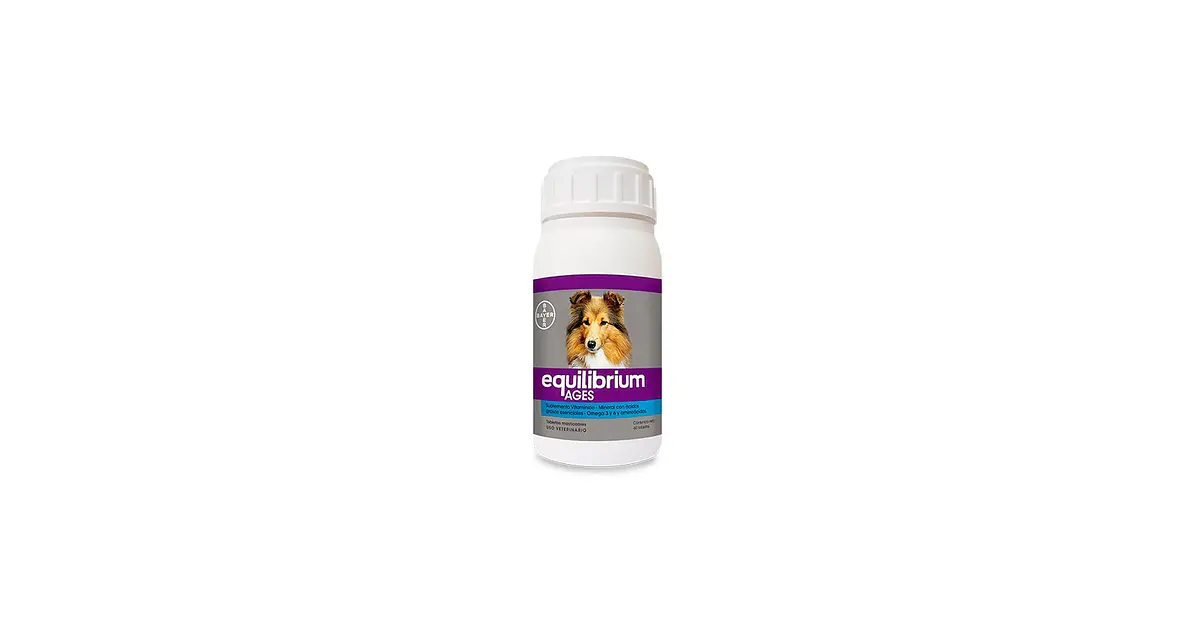 Equilibrium Ages Multivitaminico Piel Perros 60 Tabletas