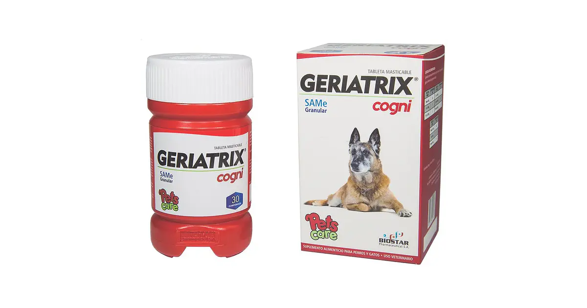 Geriatrix Cogni Suplemento Alimenticio Perros Gatos Adult...