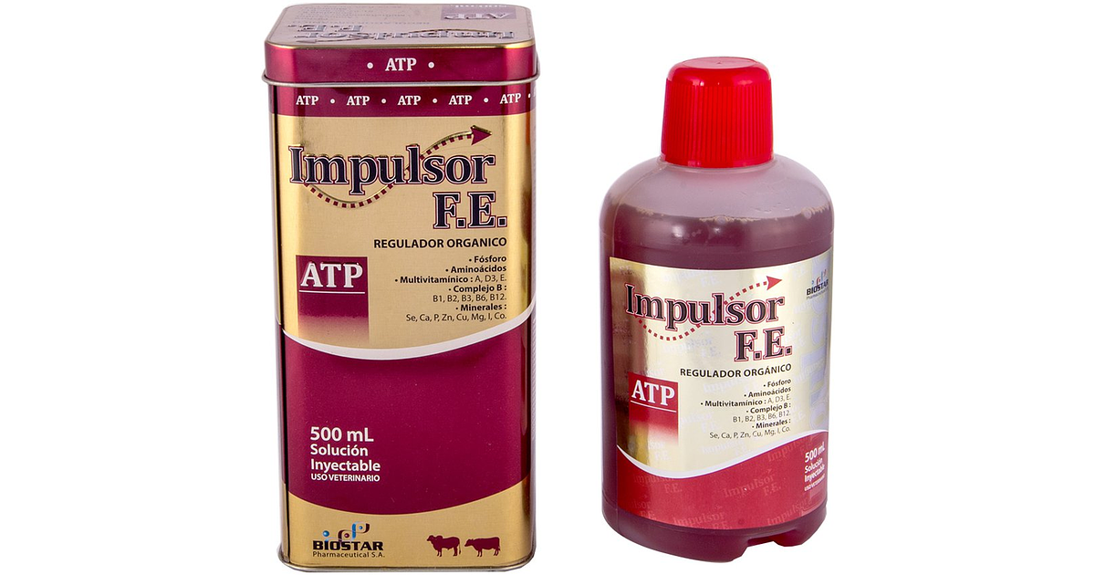 Impulsor F.E. Regulador Organico Bovinos Inyectable 500Ml