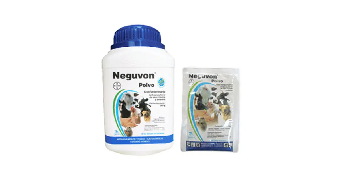 Neguvon Antiparasitario Externo Perros Polvo 1Kg