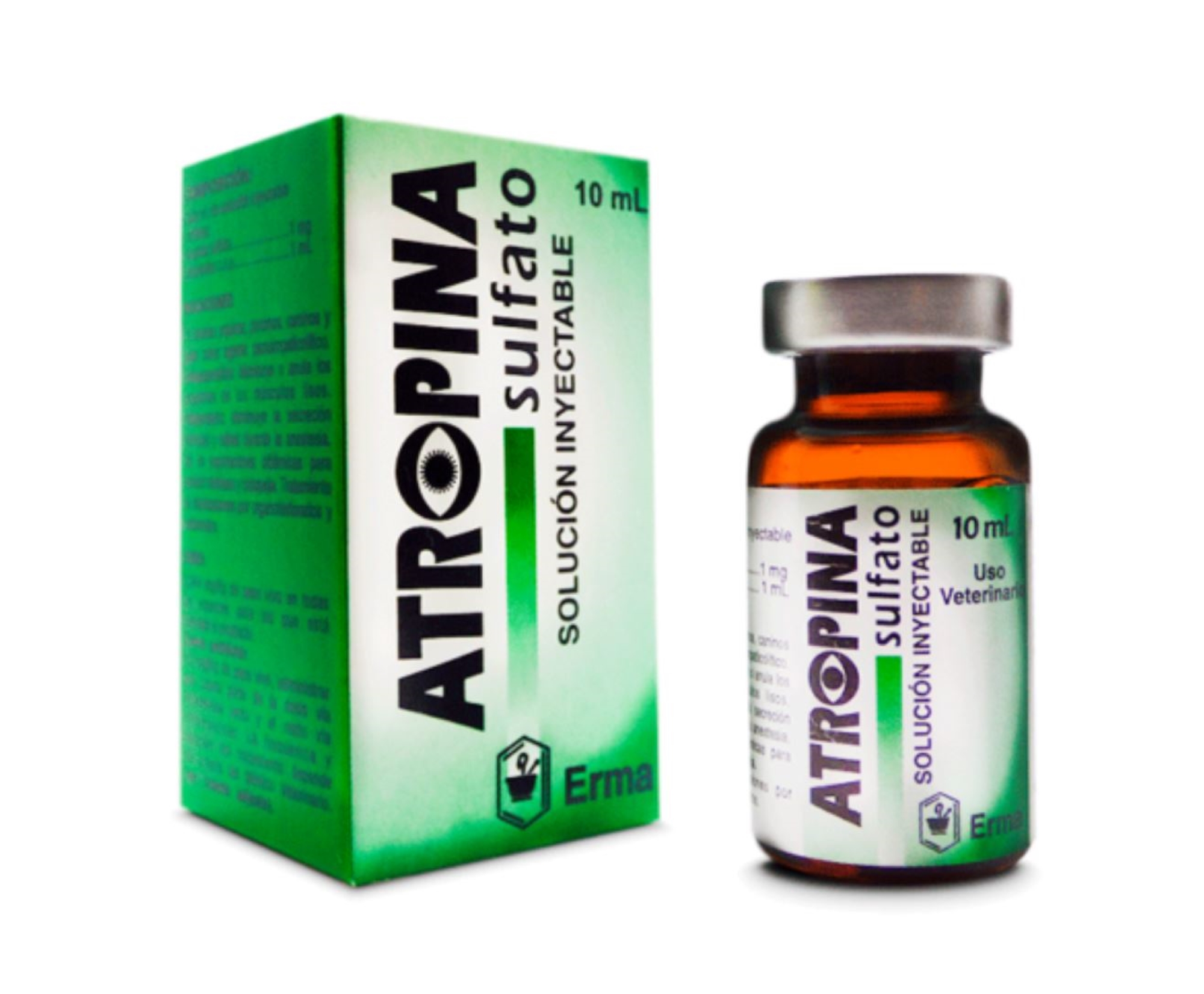 Atropina Erma Solucion Inyectable x10ml