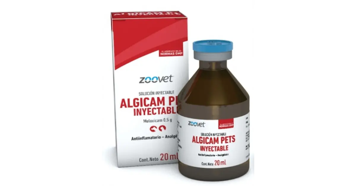 Algicam Pets Antiinflamatorio Analgesico Inyectable x 20ml