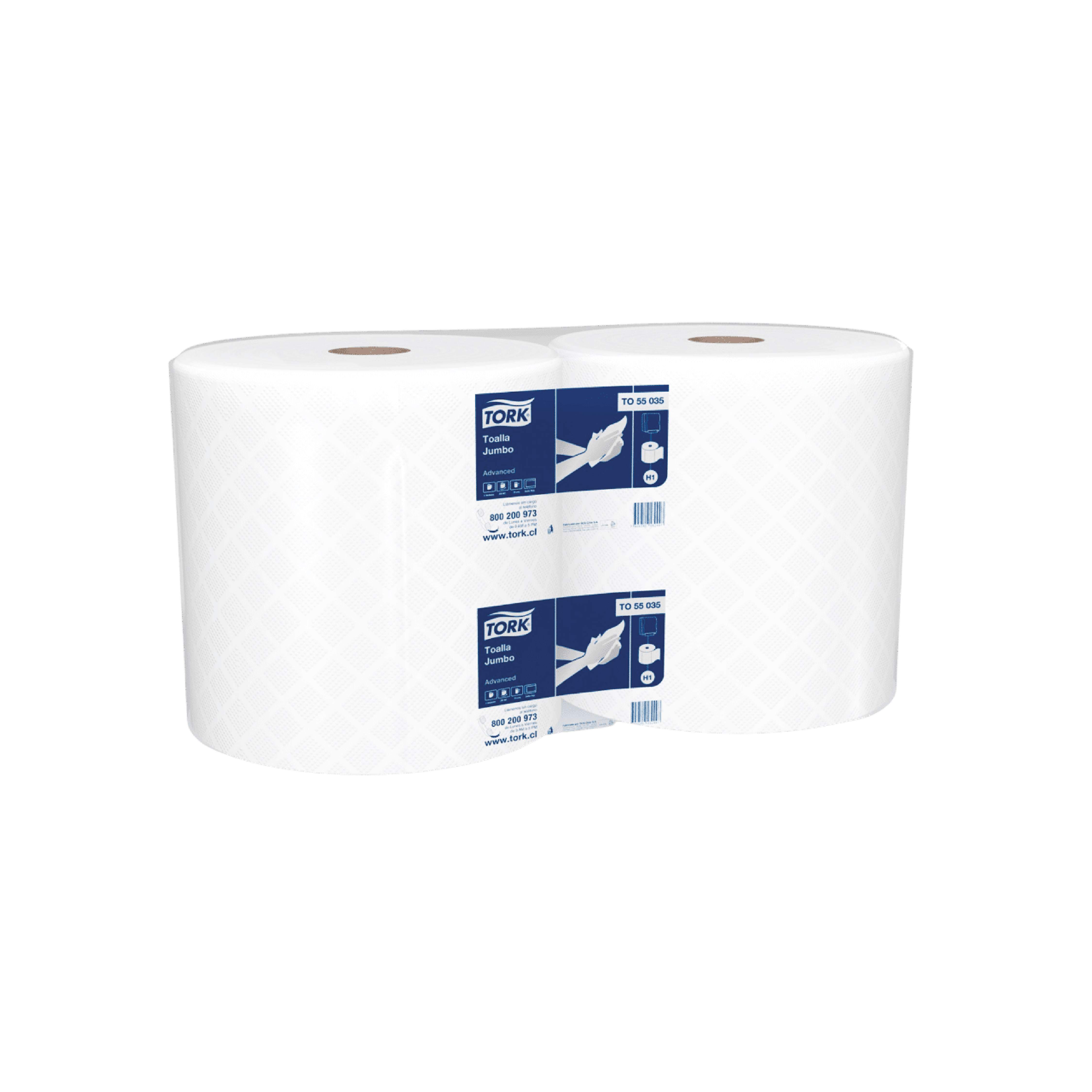 Toalla de papel Advanced 200 m doble hoja (2 unidades)