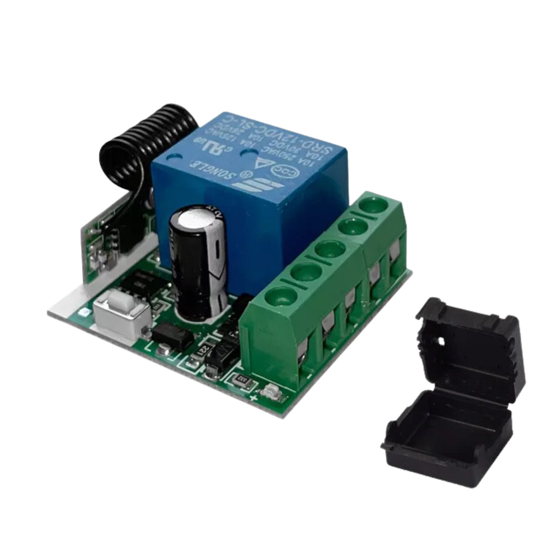 Receptor 1 Canal 433 MHz | Para Alarmas y Automatización