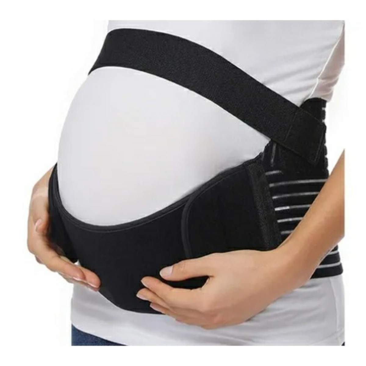 Faja Maternal Soporte Prenatal Negra L/XXL