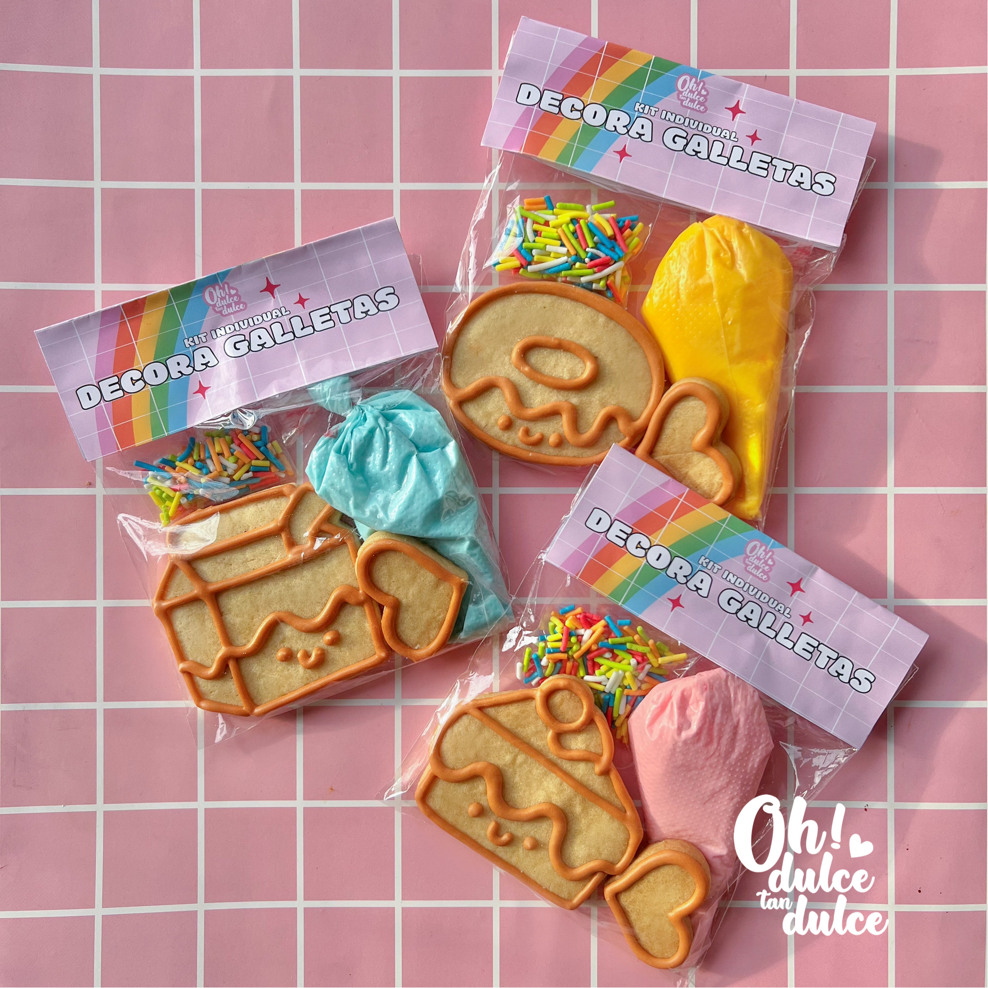 Galletas Decoradas Con Bolsas Doradas
