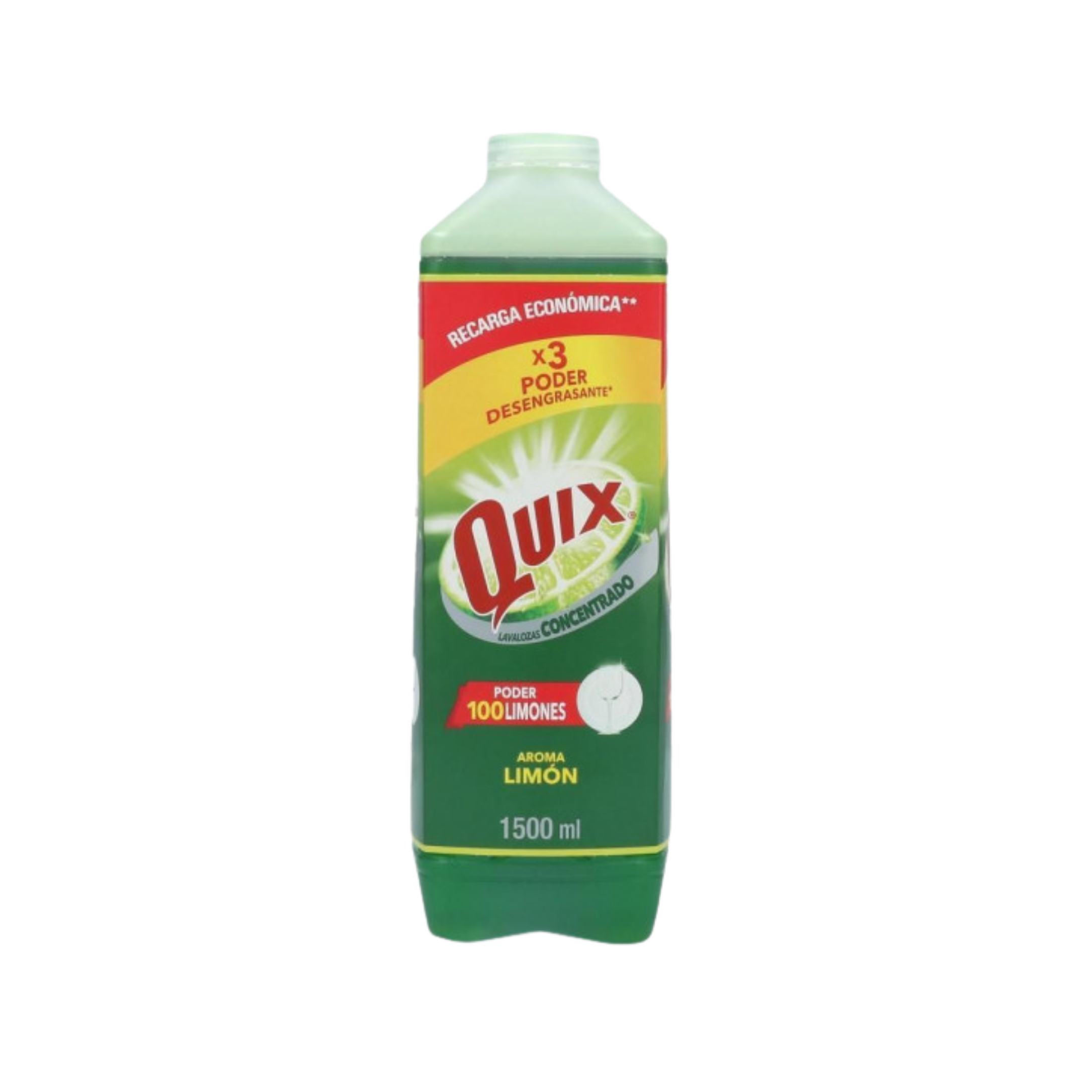 Quix lavaloza 1,5 lts – Poder desengrasante