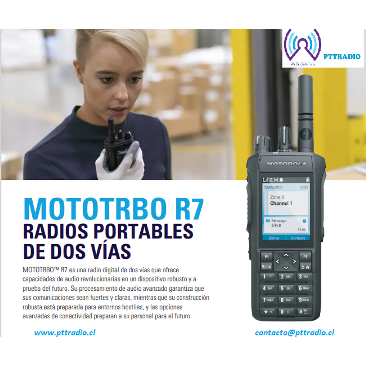 Motorola - Radio R7 MOTOTRBO - Motorola desde: