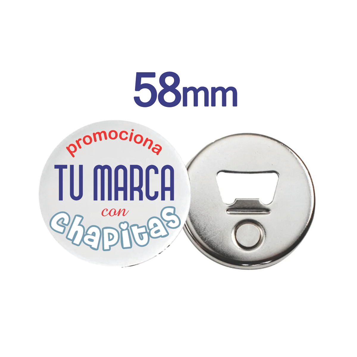 Chapitas Destapador Imán