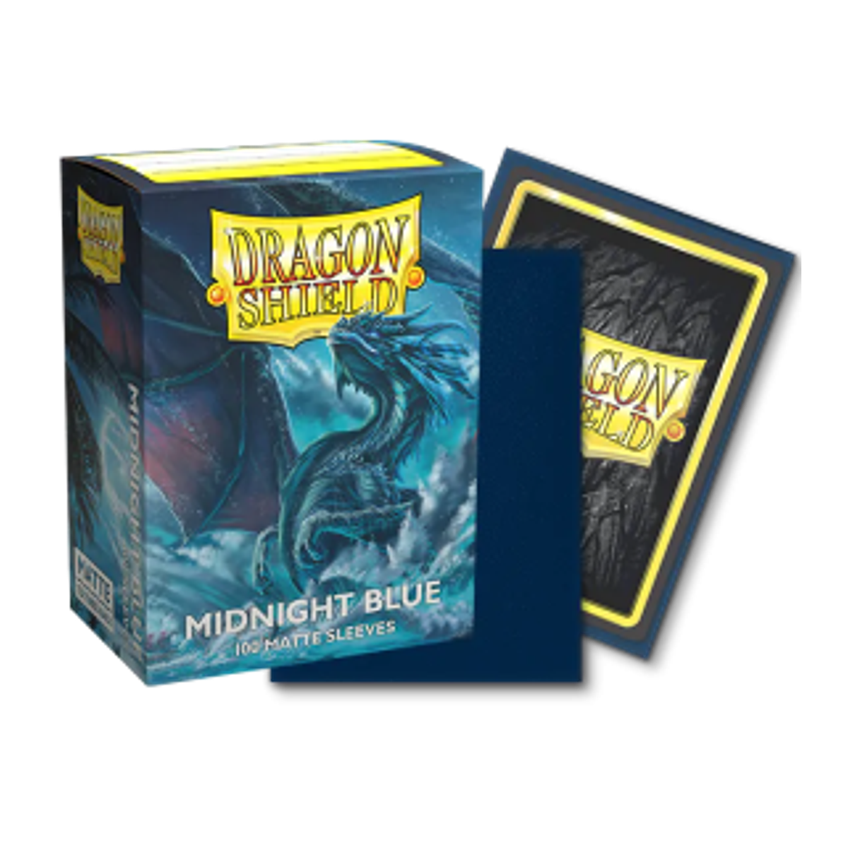 Dragon Shield - 100 standard - Midnight Blue MATTE