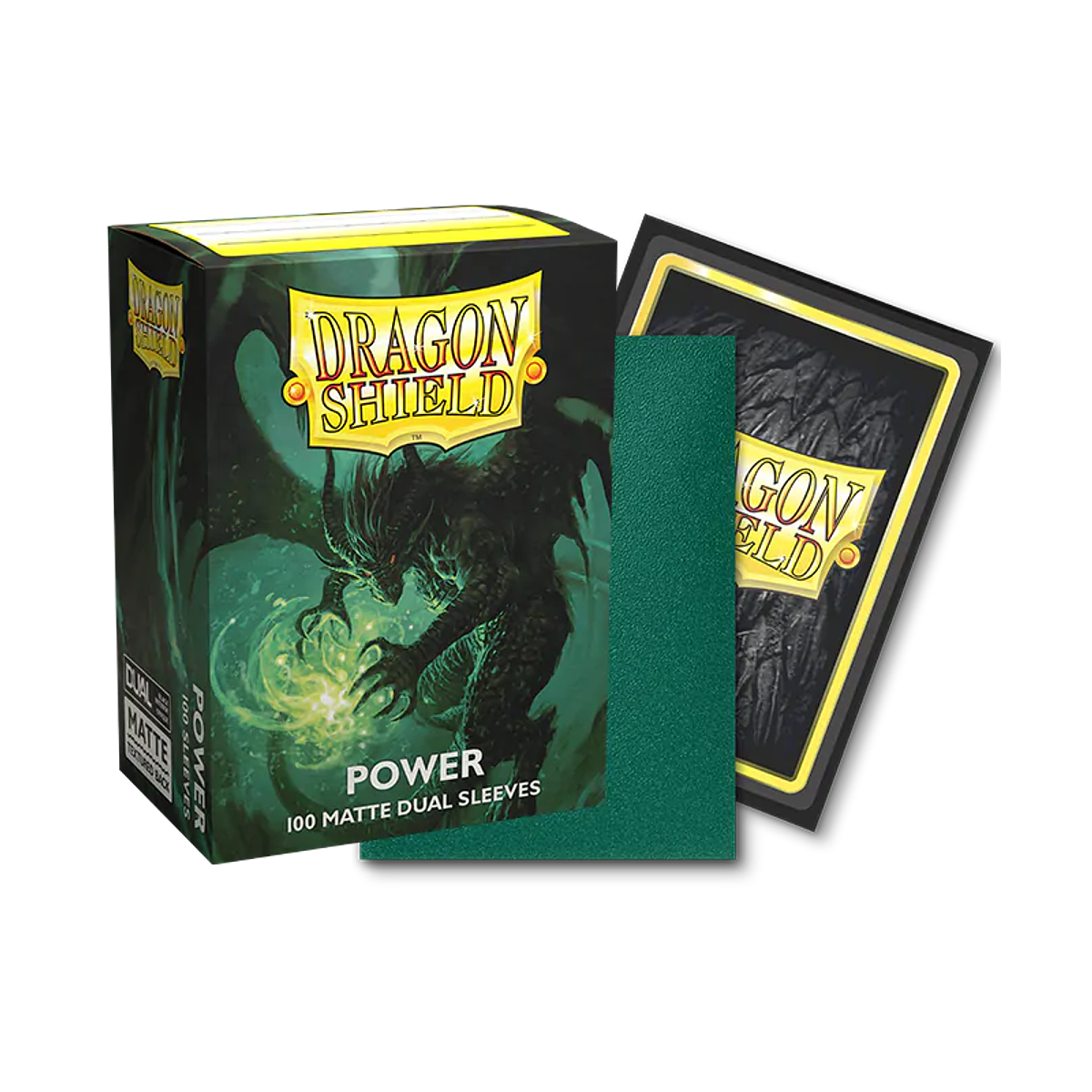 Dragon Shield - 100 standard - POWER DUAL MATTE