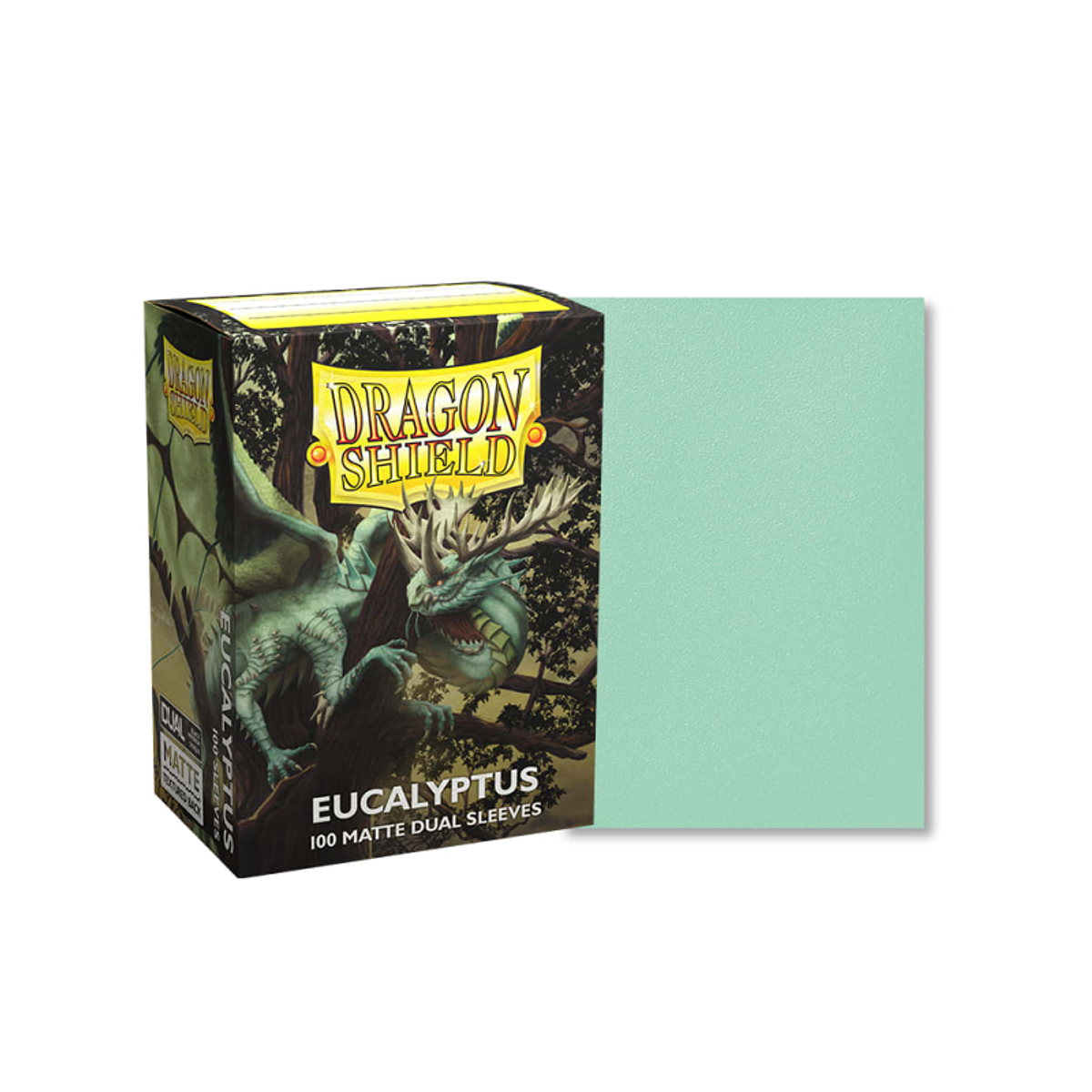 Dragon Shield - 100 standard - EUCALYPTUS DUAL MATTE